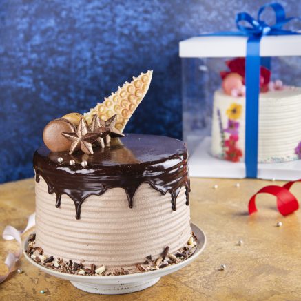 Deluxe White Party Cake - The Cake Solution